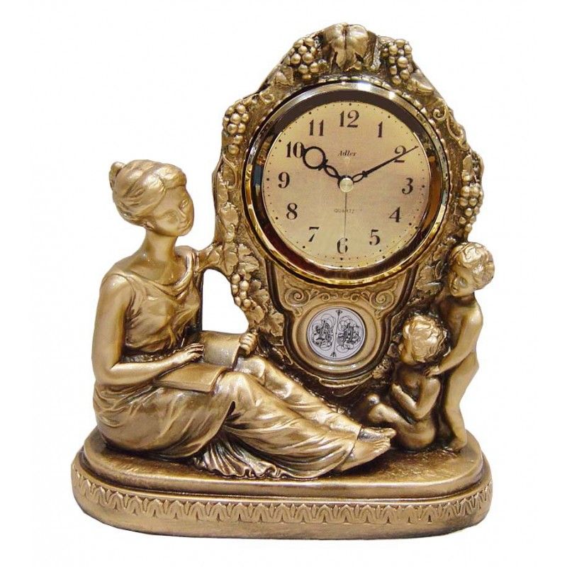 Ceas decorativ din rasina Adler 80004